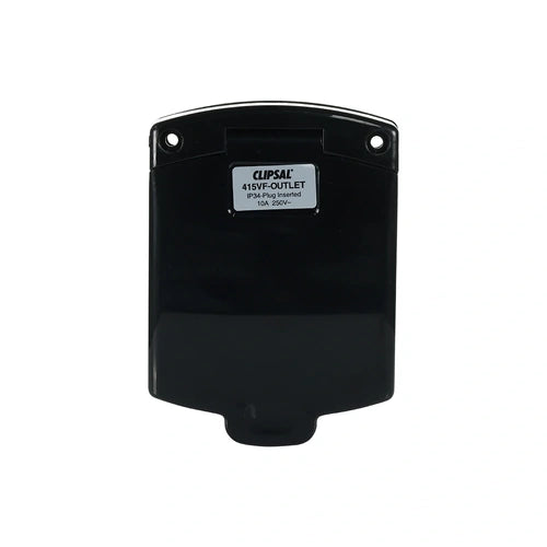 Clipsal Waterproof Outlet 3 pin 240v 10A IP34 White or Black – Camping ...