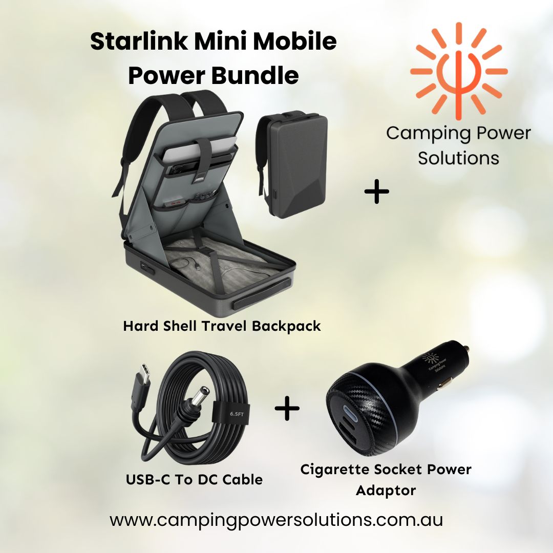 Starlink Mini Mobile Power Bundle – Camping Power Solutions