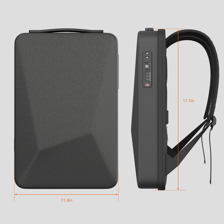 Starlink Mini Hard Shell Travel Backpack with TSA Lock & USB Charging ...