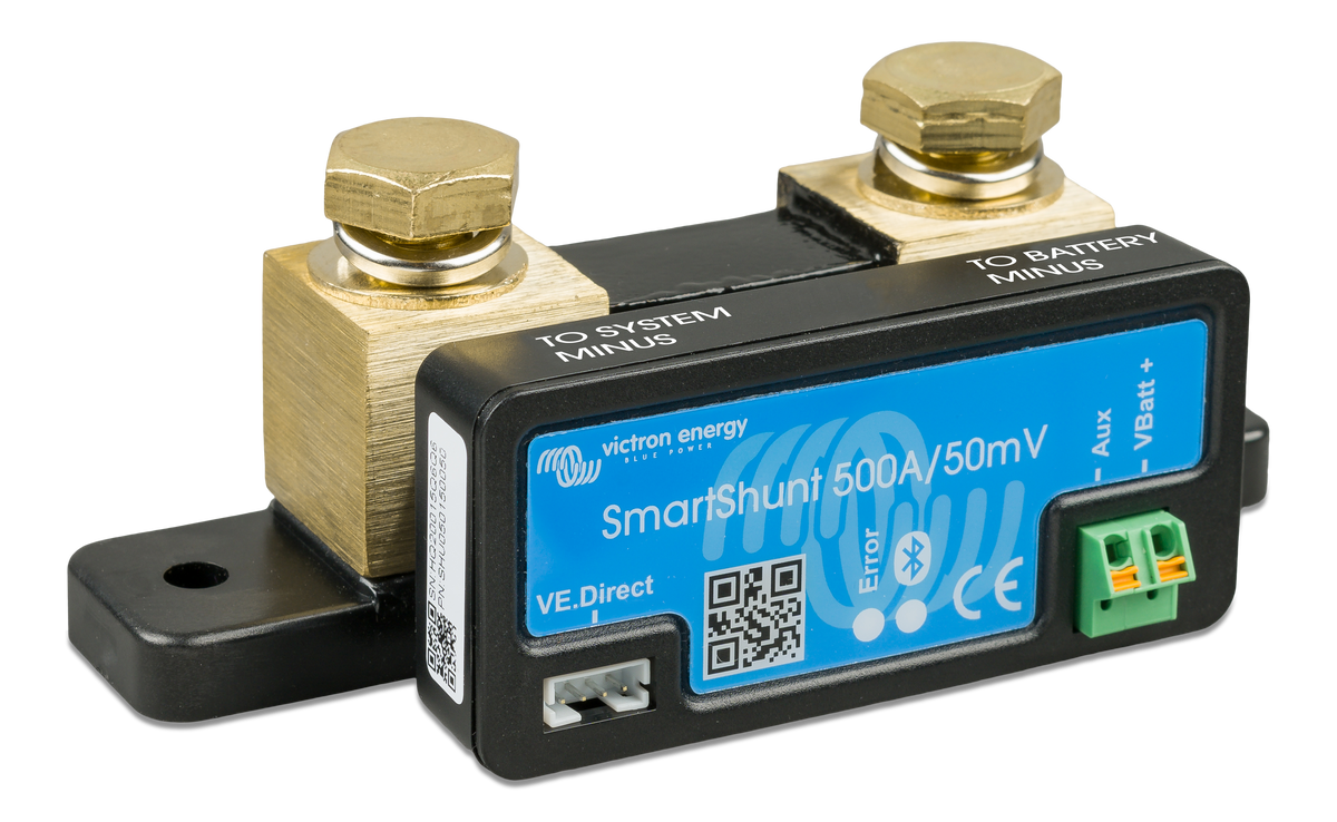 Victron Bluetooth SmartShunt 500A 50mV 12v Battery Monitor – Camping ...